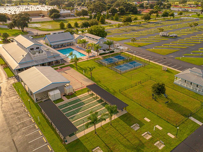 RV Resort in Bushnell, FL - Blueberry Hill