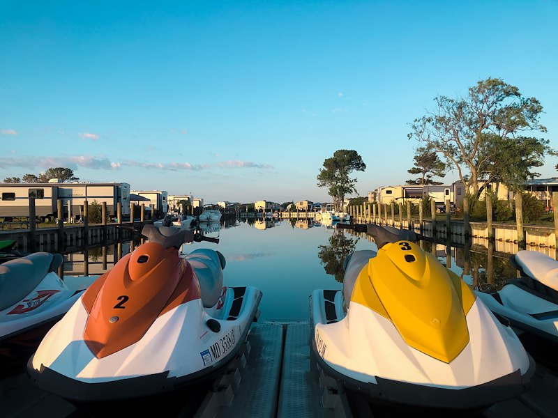 Amenities in Sun Outdoors Frontier Town, Berlin, MD