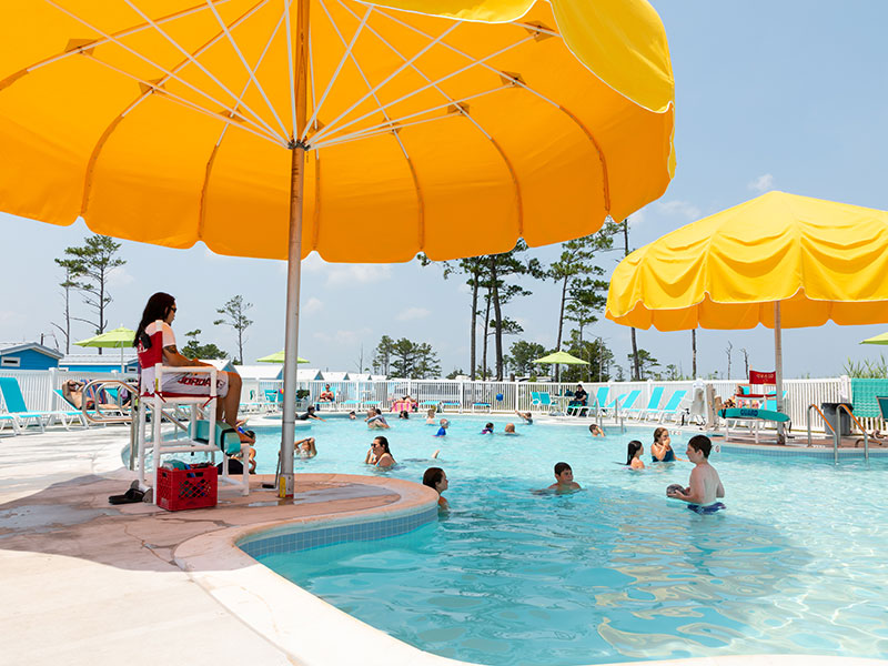 Enjoy exclusive access to Rehoboth Bay resort amenities