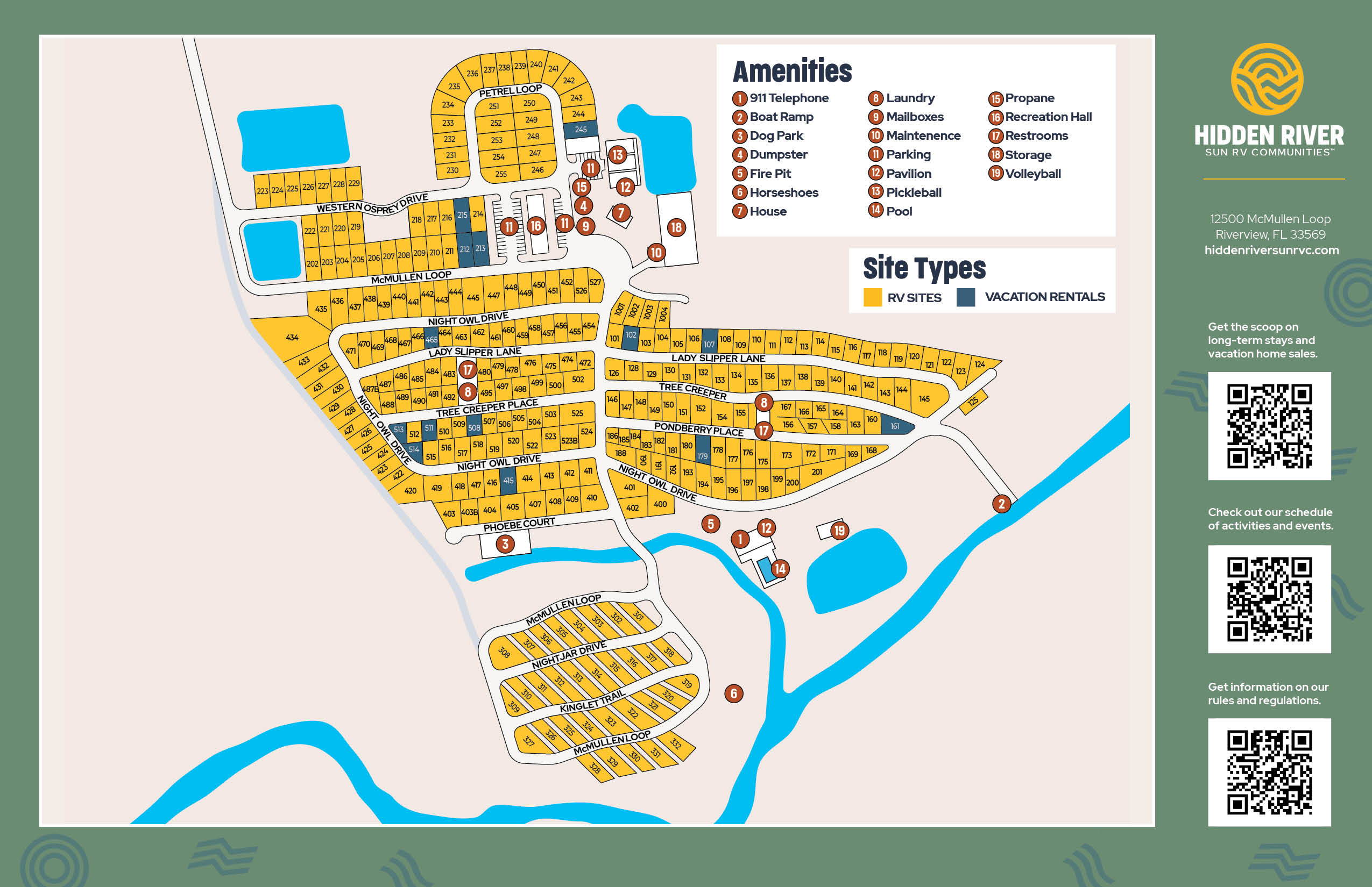 RV Resort in Riverview, FL - Hidden River