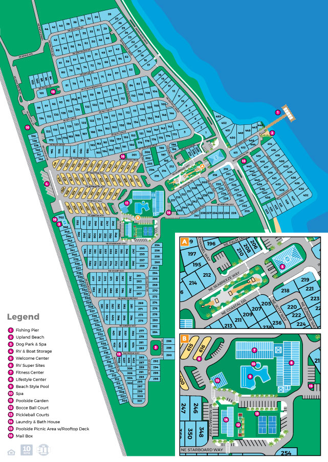 RV Resort in Jensen Beach, FL - Ocean Breeze RV Resort