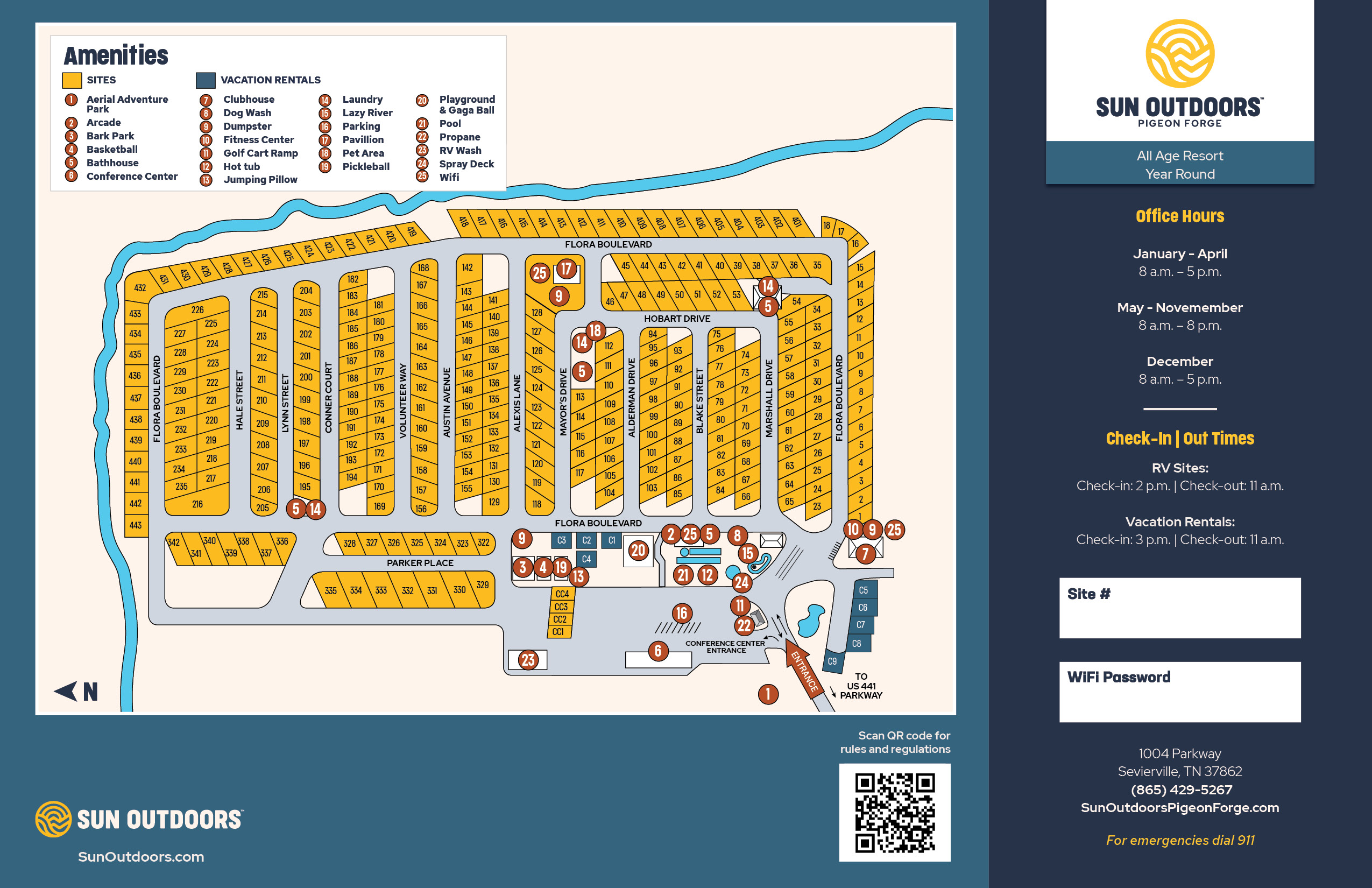 Sevierville RV Resort in TN – Sun Outdoors Pigeon Forge RV Resort