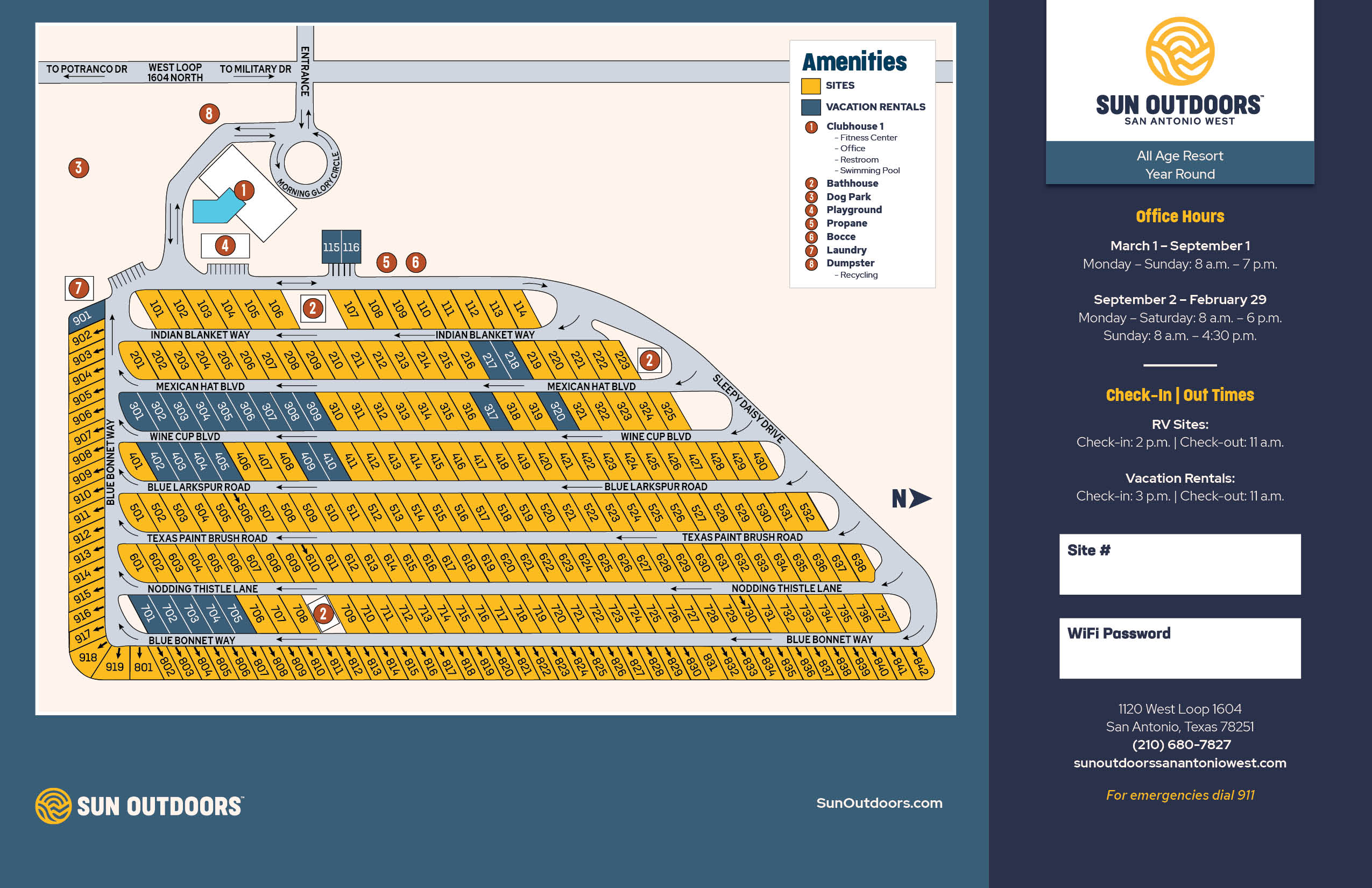 RV Resort in San Antonio, TX - Sun Retreats San Antonio West