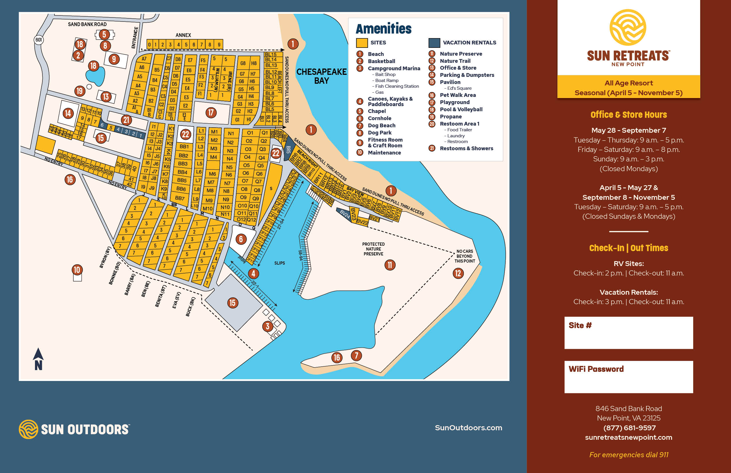 RV Resort in New Point, VA – Sun Retreats New Point