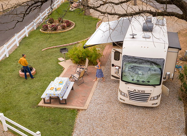 RV Sites with Hookups and Concrete Pads | Sun RV Resorts